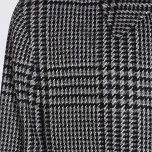 Zegna Belted Checked Coat