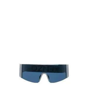 Kenzo Mask Style Square Frame Sunglasses - Blue