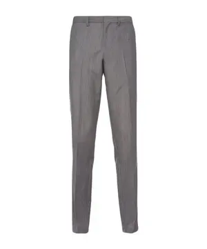 Prada Belt Ring Casual Pants - Grey