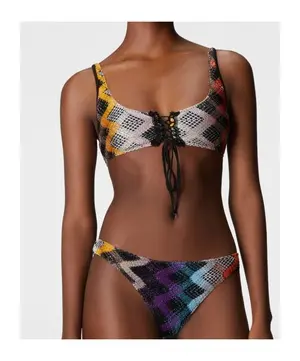 Missoni Zigzag Pattern Bikini