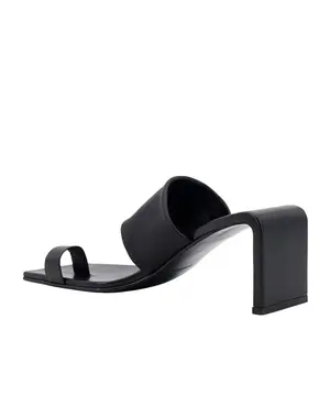 JIL SANDER Square Toe Thong Mules