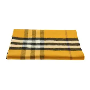 Burberry Plaid Scarf - Orange