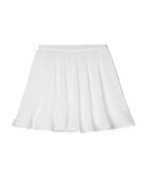 Givenchy Logo Pleated Mini Skirt
