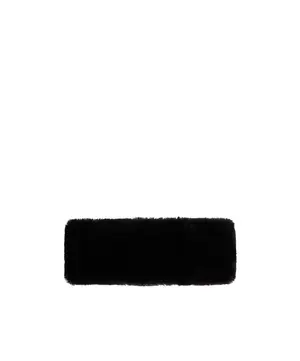 TOTEME Shearling Headband - Black