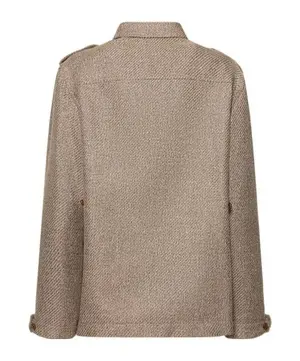 BLAZÉ MILANO Single-breasted Casual Jacket With Button Details