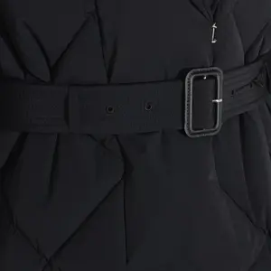 Mackage Olive Down Belted Jacket - Black