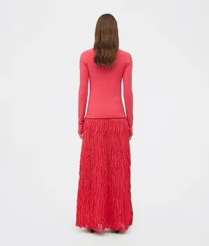 Bottega Veneta High Neck Long Sleeve Top