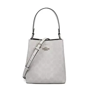 COACH Metal Logo Handbag