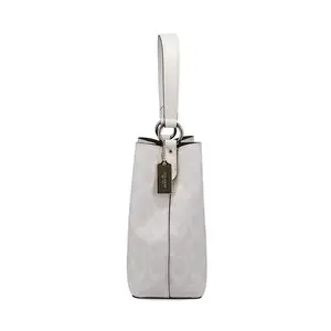 COACH Metal Logo Handbag