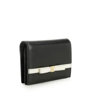 FERRAGAMO Bow Detailed Folded Wallet