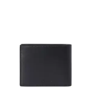 Off-White Wallet Jitney Quote Bi-fold Wallet - Black