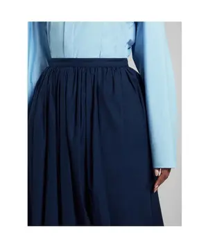 Marni Gathered High-waisted Midi Skirt