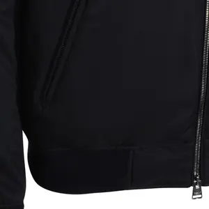Canali Long-sleeved Zip-up Bomber Jacket
