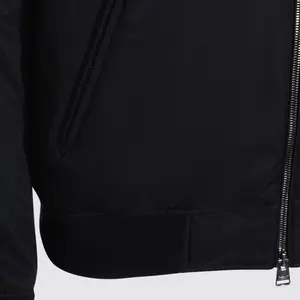 Canali Long-sleeved Zip-up Bomber Jacket