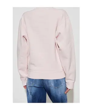 Dsquared2 Logo Printed Crewneck Sweatshirt - Pink