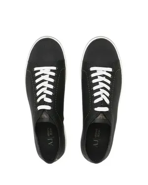 Emporio Armani Lace Up Low Top Sneakers