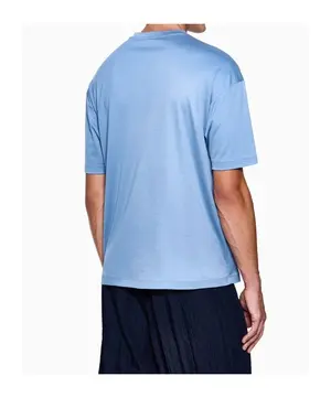 Giorgio Armani Logo Embroidered Crewneck T-shirt