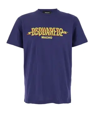Dsquared2 Cool Fit Macho T-shirt - Blue