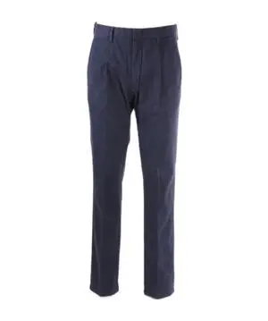Zegna Slim-fit Casual Pants With Waist Straps - Black