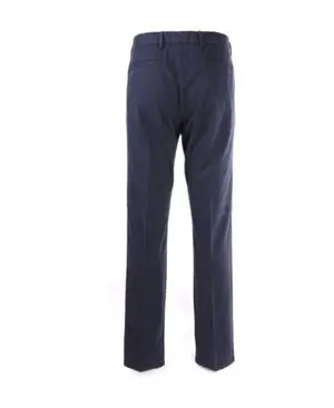 Zegna Slim-fit Casual Pants With Waist Straps - Black
