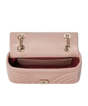 Gucci Gg Marmont Small Shoulder Bag - Pink