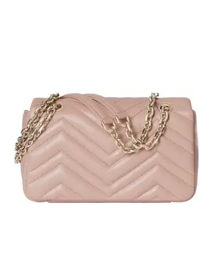 Gucci Gg Marmont Small Shoulder Bag - Pink