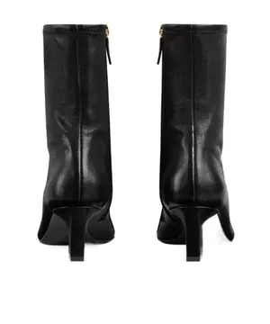 Gucci Signora Square Toe Boots With Horsebit Detail