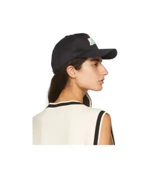 We11Done Logo Patch Baseball Cap