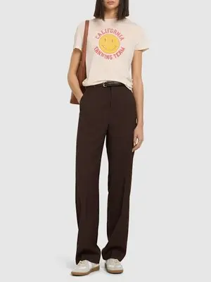 RE/DONE Short Sleeve Round Neck Graphic T-shirt
