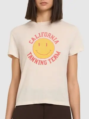RE/DONE Short Sleeve Round Neck Graphic T-shirt