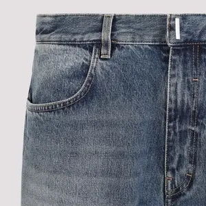 Givenchy Logo Plaque Straight-leg Jeans