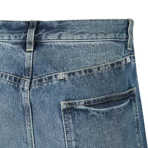 Givenchy Logo Plaque Straight-leg Jeans
