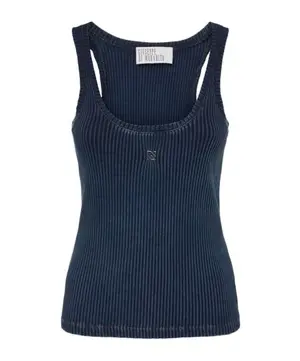 Giuseppe Di Morabito Round Neck Sleeveless Vest