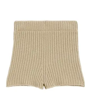 Max Mara Rib Knitted High-rise Shorts