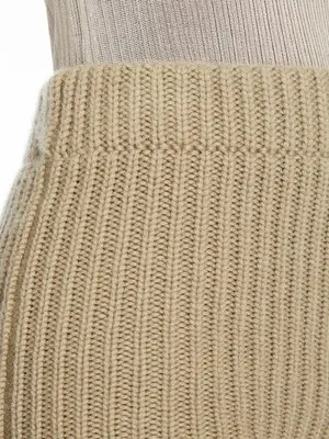 Max Mara Rib Knitted High-rise Shorts