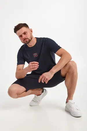 Paul & Shark T-shirt With Round Neck And Short Sleeves