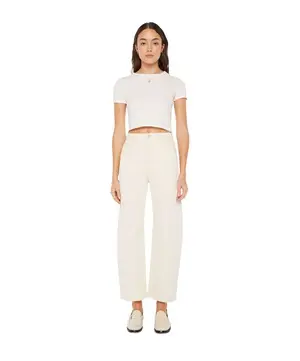 MOTHER The Half Pipe Ankle Wide-leg Jeans