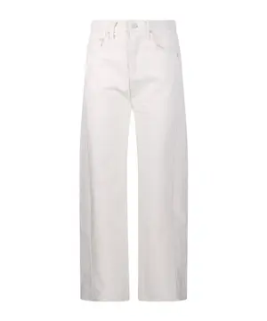 MOTHER The Half Pipe Ankle Wide-leg Jeans