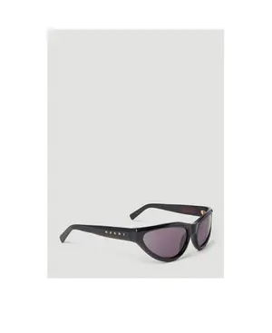 Marni Oval Frame Sunglasses - Gray