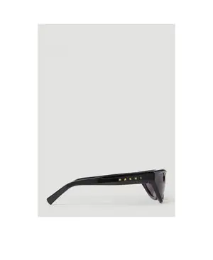 Marni Oval Frame Sunglasses - Gray