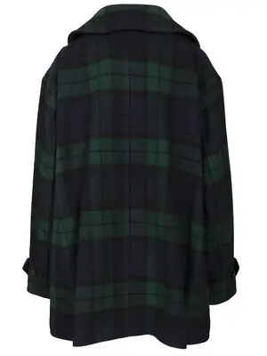 Polo Ralph Lauren Checked Double-breasted Pea Coat