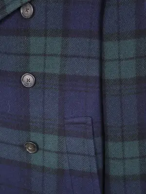 Polo Ralph Lauren Checked Double-breasted Pea Coat