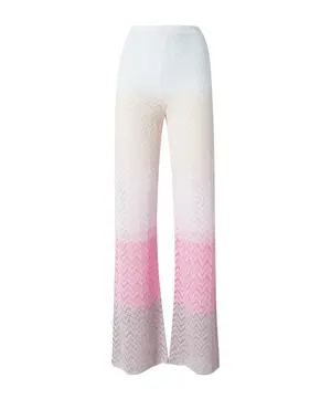 Missoni Chevron Knit Trousers - Multi-color
