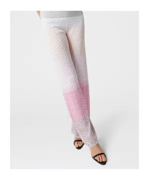 Missoni Chevron Knit Trousers - Multi-color