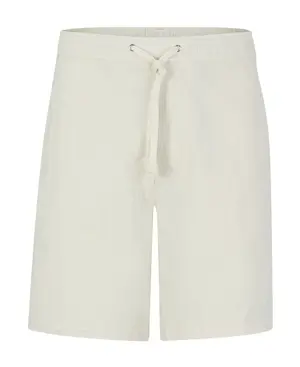 Hugo Boss Logo-patch Drawstring Cotton Shorts