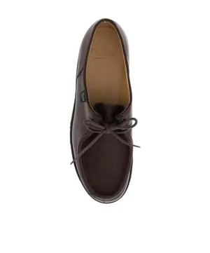 Paraboot Lace-up Casual Shoes With Leather Edging - Black