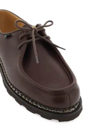 Paraboot Lace-up Casual Shoes With Leather Edging - Black