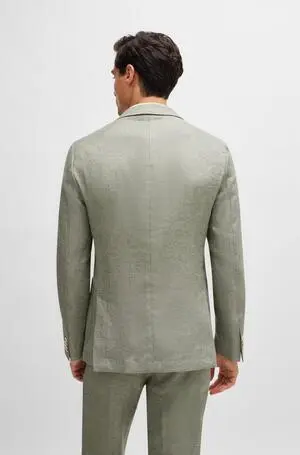 Hugo Boss Single-breasted Blazer - Nude