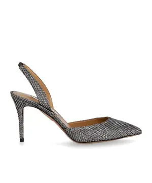 AQUAZZURA So Nude Pointed Toe Slingback Pumps