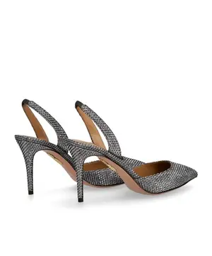 AQUAZZURA So Nude Pointed Toe Slingback Pumps